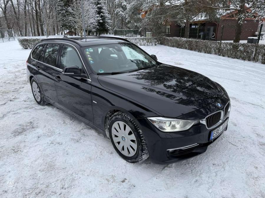 Black BMW 320 2013 in Marijampole, with an engine capacity of 2.00 L and mileage of 356 thousand km for 7999 €, photo 8 on AUTOMOTO.COM.LV