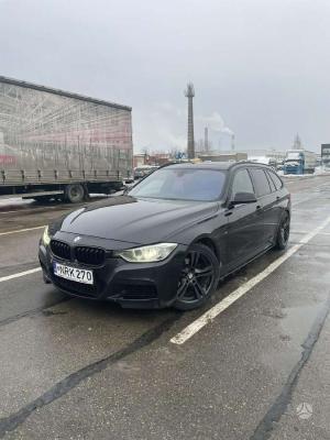 Melns BMW 320 2013 Kauņa, ar dzinēja tilpumu 2.00 L un nobraukumu 380 tūkst. km par 8700 €, foto  vietnē AUTOMOTO.COM.LV