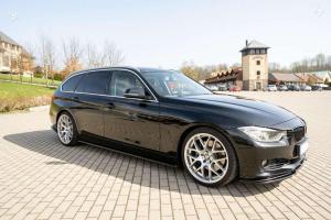 Black BMW 320 2013 in Vilnius, with an engine capacity of 2.00 L and mileage of 290 thousand km for 6999 €, photo 4 on AUTOMOTO.COM.LV