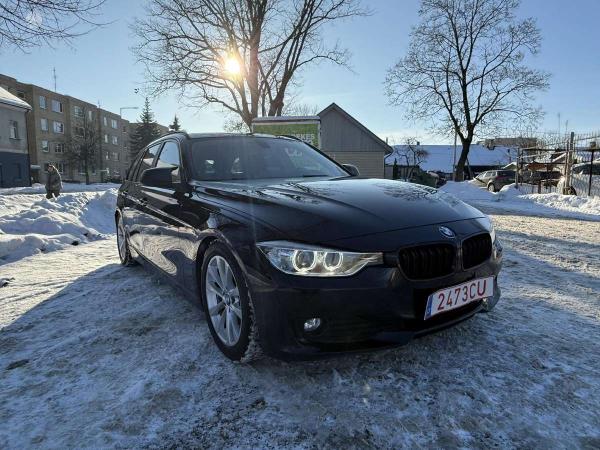 Black BMW 320 2013 in Ukmerge, with an engine capacity of 2.00 L and mileage of 309 thousand km for 8300 €, photo 2 on AUTOMOTO.COM.LV