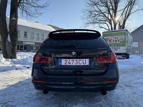 Black BMW 320 2013 in Ukmerge, with an engine capacity of 2.00 L and mileage of 309 thousand km for 8300 €, photo 8 on AUTOMOTO.COM.LV
