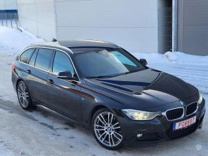 Black BMW 320 2013 in Vilnius, with an engine capacity of 2.00 L and mileage of 282 thousand km for 9450 €, photo 4 on AUTOMOTO.COM.LV