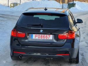 Black BMW 320 2013 in Vilnius, with an engine capacity of 2.00 L and mileage of 282 thousand km for 9450 €, photo 10 on AUTOMOTO.COM.LV