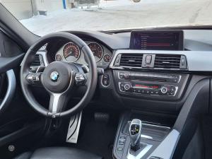 Black BMW 320 2013 in Vilnius, with an engine capacity of 2.00 L and mileage of 282 thousand km for 9450 €, photo 15 on AUTOMOTO.COM.LV