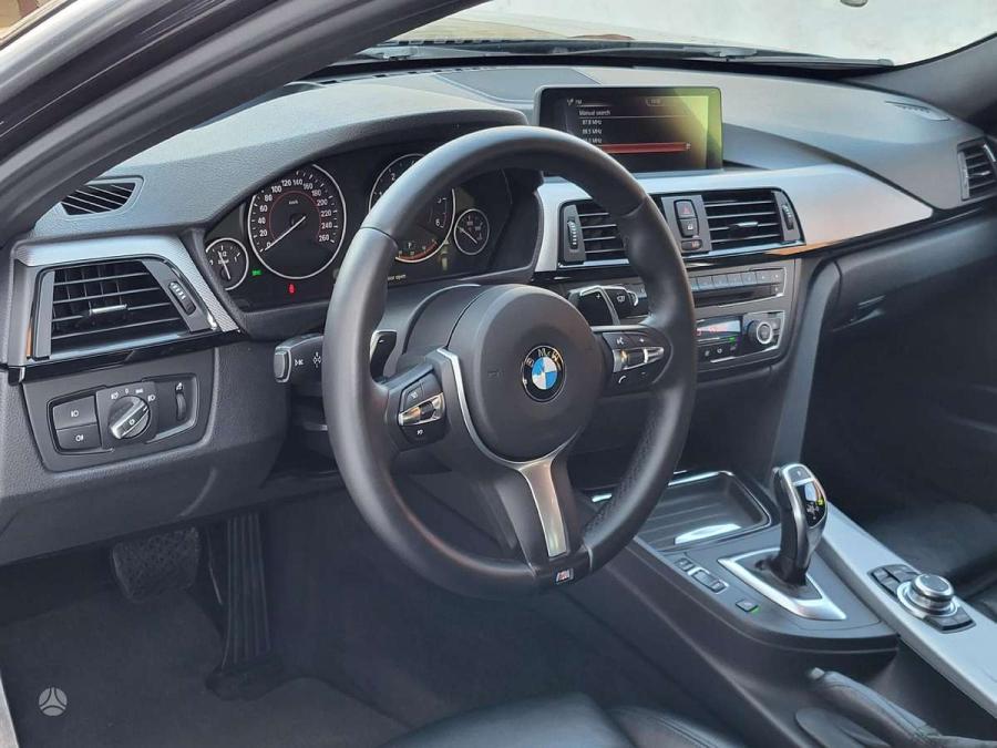 Black BMW 320 2013 in Vilnius, with an engine capacity of 2.00 L and mileage of 282 thousand km for 9450 €, photo 20 on AUTOMOTO.COM.LV