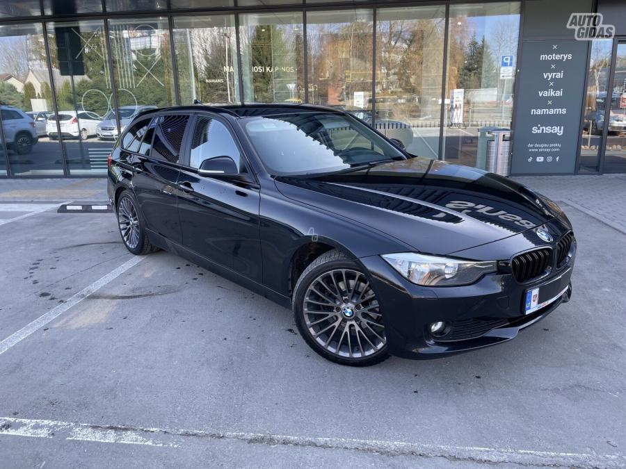 Black BMW 320 2013 in Alytus, with an engine capacity of 2.00 L and mileage of 352 thousand km for 5900 €, photo 1 on AUTOMOTO.COM.LV