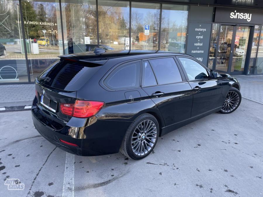 Black BMW 320 2013 in Alytus, with an engine capacity of 2.00 L and mileage of 352 thousand km for 5900 €, photo 3 on AUTOMOTO.COM.LV