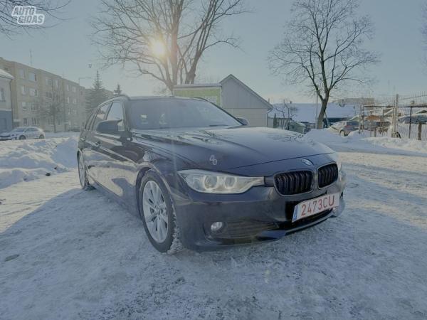 Black BMW 320 2013 in Ukmerge, with an engine capacity of 2.00 L and mileage of 309 thousand km for 7400 €, photo 2 on AUTOMOTO.COM.LV