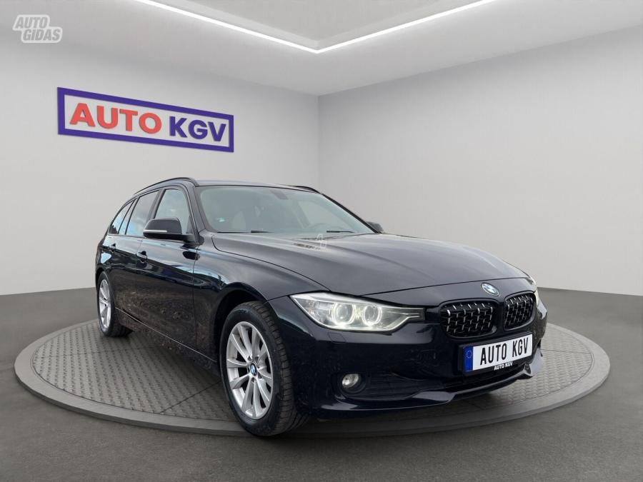 Black BMW 320 2013 in Vilnius, with an engine capacity of 2.00 L and mileage of 306 thousand km for 8499 €, photo 8 on AUTOMOTO.COM.LV