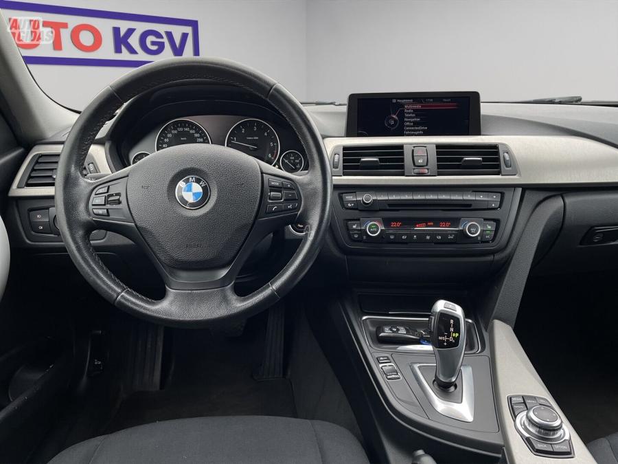 Black BMW 320 2013 in Vilnius, with an engine capacity of 2.00 L and mileage of 306 thousand km for 8499 €, photo 13 on AUTOMOTO.COM.LV
