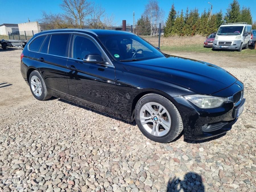 Black BMW 320 2013 in Marijampole, with an engine capacity of 2.00 L and mileage of 222 thousand km for 6550 €, photo 12 on AUTOMOTO.COM.LV