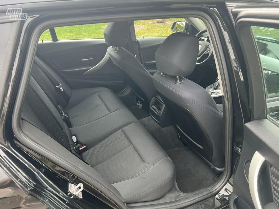 Black BMW 320 2013 in Kedainiai, with an engine capacity of 2.00 L and mileage of 275 thousand km for 6700 €, photo 14 on AUTOMOTO.COM.LV