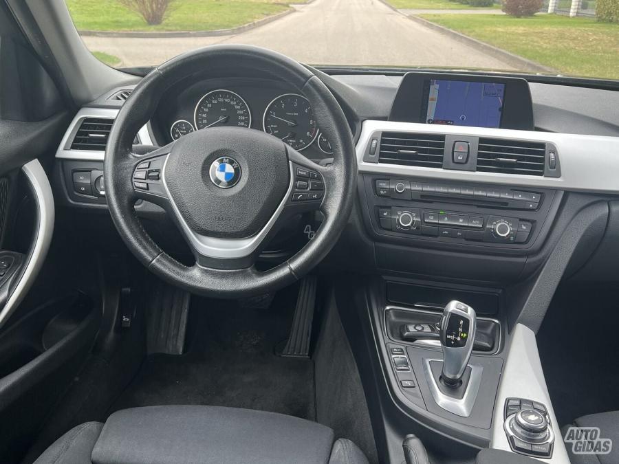Black BMW 320 2013 in Kedainiai, with an engine capacity of 2.00 L and mileage of 275 thousand km for 6700 €, photo 16 on AUTOMOTO.COM.LV