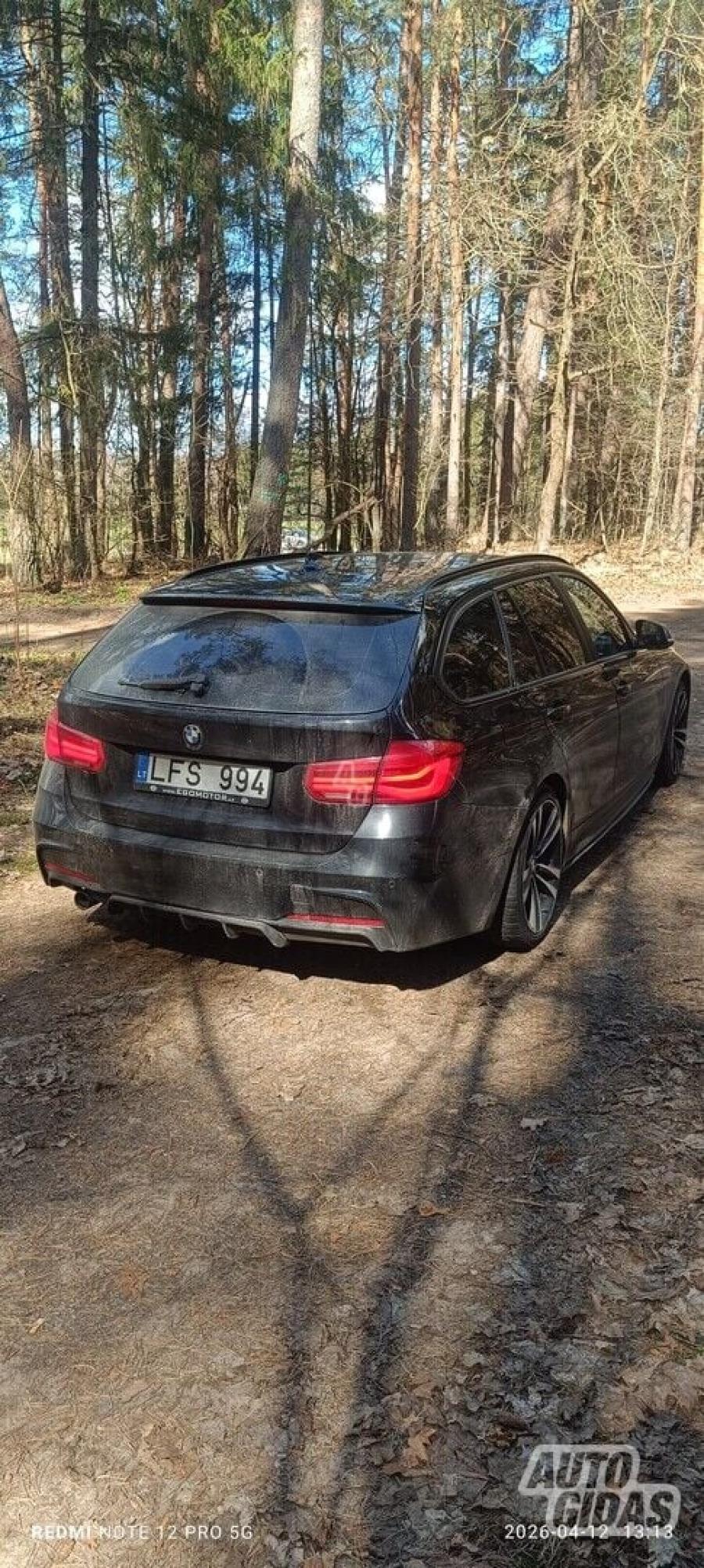 Melns BMW 320 2013 Prienai, ar dzinēja tilpumu 2.00 L un nobraukumu 497 tūkst. km par 8520 €, foto 6 vietnē AUTOMOTO.COM.LV
