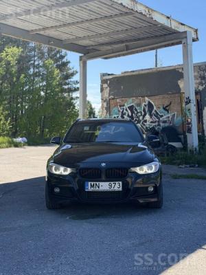 Black BMW 320 2013 in Riga, with an engine capacity of 2.00 L and mileage of 265 thousand km for 9150 €, photo  on AUTOMOTO.COM.LV