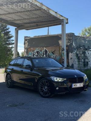 Black BMW 320 2013 in Riga, with an engine capacity of 2.00 L and mileage of 265 thousand km for 9150 €, photo 3 on AUTOMOTO.COM.LV