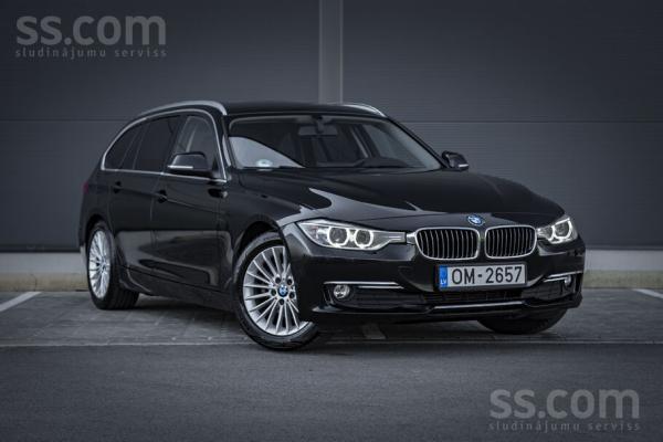 Melns BMW 320 2013 Valmiera, ar dzinēja tilpumu 2.00 L un nobraukumu 207 tūkst. km par 9150 €, foto 1 vietnē AUTOMOTO.COM.LV