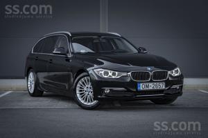Black BMW 320 2013 in Valmiera, with an engine capacity of 2.00 L and mileage of 207 thousand km for 9150 €, photo  on AUTOMOTO.COM.LV