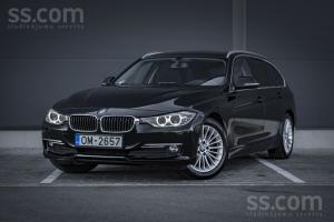 Black BMW 320 2013 in Valmiera, with an engine capacity of 2.00 L and mileage of 207 thousand km for 9150 €, photo 4 on AUTOMOTO.COM.LV