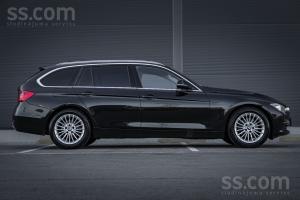 Black BMW 320 2013 in Valmiera, with an engine capacity of 2.00 L and mileage of 207 thousand km for 9150 €, photo 6 on AUTOMOTO.COM.LV