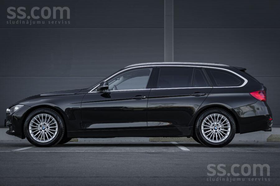 Black BMW 320 2013 in Valmiera, with an engine capacity of 2.00 L and mileage of 207 thousand km for 9150 €, photo 7 on AUTOMOTO.COM.LV
