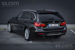 Black BMW 320 2013 in Valmiera, with an engine capacity of 2.00 L and mileage of 207 thousand km for 9150 €, photo 8 on AUTOMOTO.COM.LV