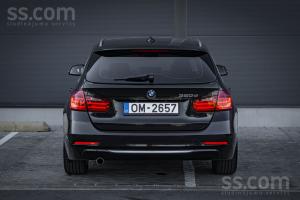 Black BMW 320 2013 in Valmiera, with an engine capacity of 2.00 L and mileage of 207 thousand km for 9150 €, photo 9 on AUTOMOTO.COM.LV