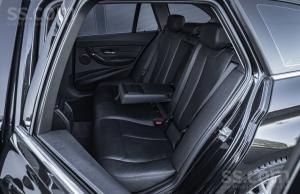 Black BMW 320 2013 in Valmiera, with an engine capacity of 2.00 L and mileage of 207 thousand km for 9150 €, photo 15 on AUTOMOTO.COM.LV