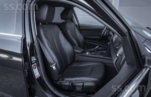 Black BMW 320 2013 in Valmiera, with an engine capacity of 2.00 L and mileage of 207 thousand km for 9150 €, photo 17 on AUTOMOTO.COM.LV