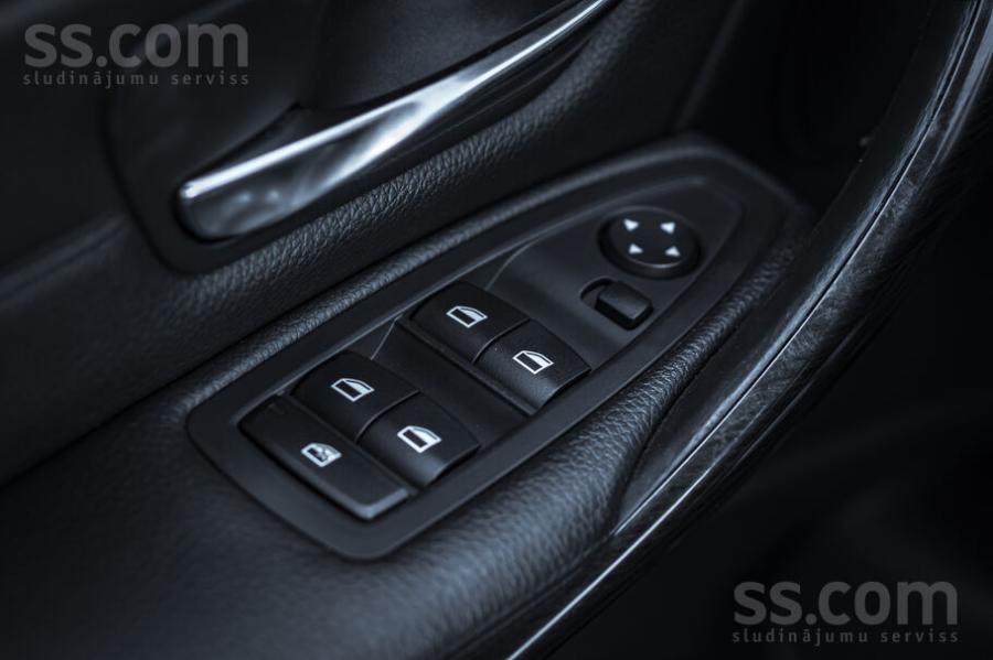 Black BMW 320 2013 in Valmiera, with an engine capacity of 2.00 L and mileage of 207 thousand km for 9150 €, photo 18 on AUTOMOTO.COM.LV