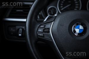 Black BMW 320 2013 in Valmiera, with an engine capacity of 2.00 L and mileage of 207 thousand km for 9150 €, photo 21 on AUTOMOTO.COM.LV