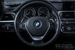 Black BMW 320 2013 in Valmiera, with an engine capacity of 2.00 L and mileage of 207 thousand km for 9150 €, photo 22 on AUTOMOTO.COM.LV