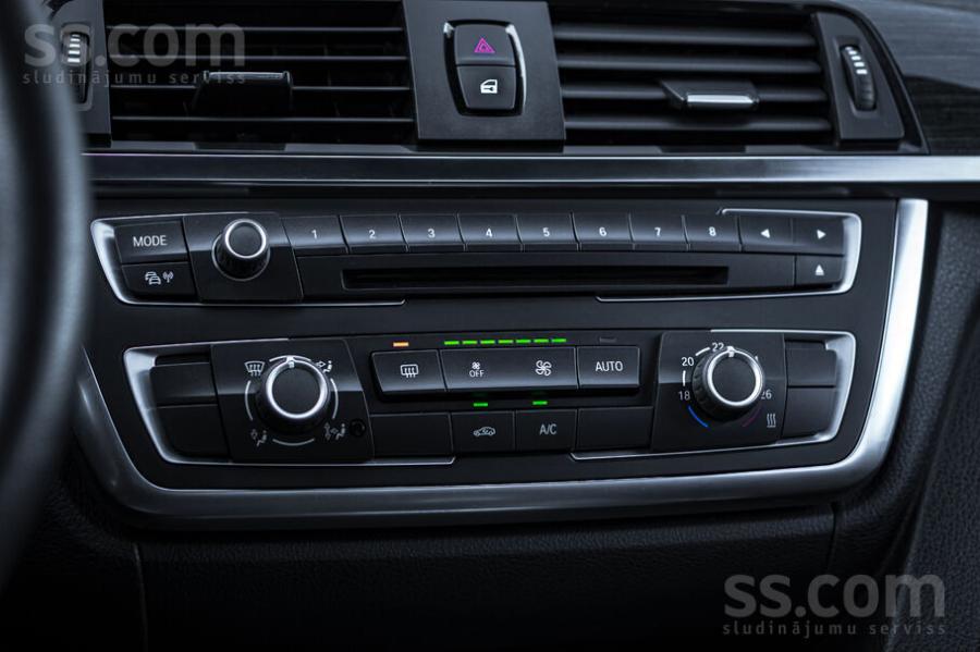 Black BMW 320 2013 in Valmiera, with an engine capacity of 2.00 L and mileage of 207 thousand km for 9150 €, photo 27 on AUTOMOTO.COM.LV