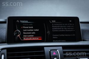 Black BMW 320 2013 in Valmiera, with an engine capacity of 2.00 L and mileage of 207 thousand km for 9150 €, photo 31 on AUTOMOTO.COM.LV