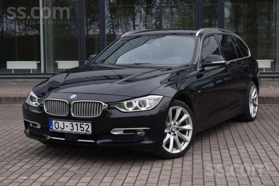 Melns BMW 320 2013 Tukums, ar dzinēja tilpumu 2.00 L un nobraukumu 211 tūkst. km par 10990 €, foto 1 vietnē AUTOMOTO.COM.LV