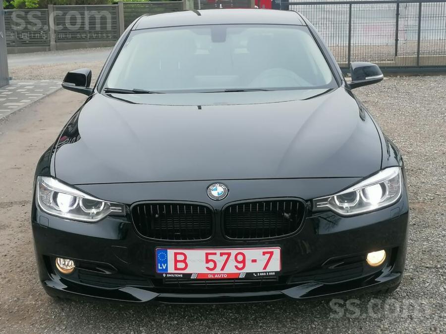 Melns BMW 320 2013 Valmiera, ar dzinēja tilpumu 2.00 L un nobraukumu 323 tūkst. km par 6750 €, foto 4 vietnē AUTOMOTO.COM.LV