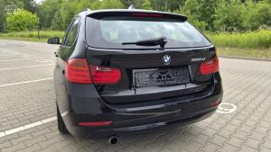 Black BMW 320 2013 in Kaunas, with an engine capacity of 2.00 L and mileage of 340 thousand km for 6650 €, photo 9 on AUTOMOTO.COM.LV