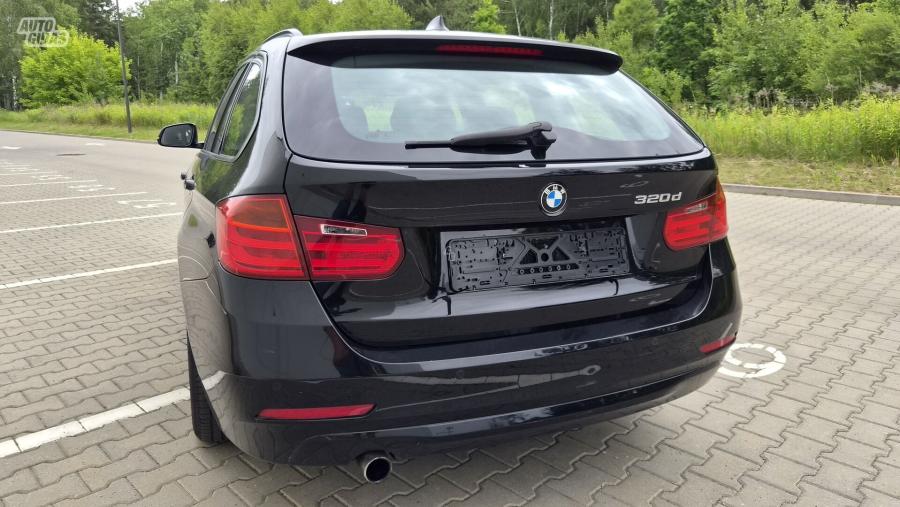 Black BMW 320 2013 in Kaunas, with an engine capacity of 2.00 L and mileage of 340 thousand km for 6650 €, photo 9 on AUTOMOTO.COM.LV