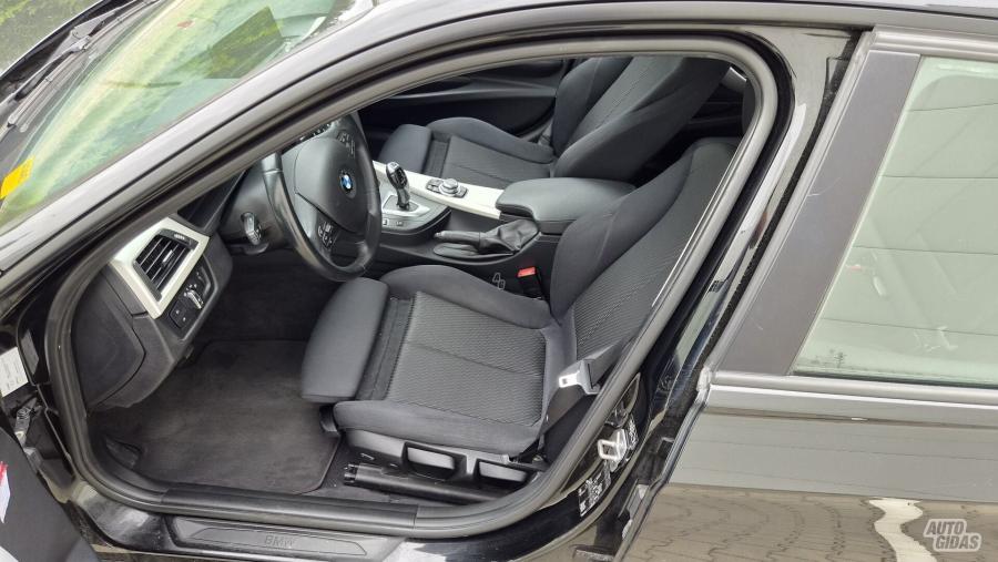 Black BMW 320 2013 in Kaunas, with an engine capacity of 2.00 L and mileage of 340 thousand km for 6650 €, photo 16 on AUTOMOTO.COM.LV