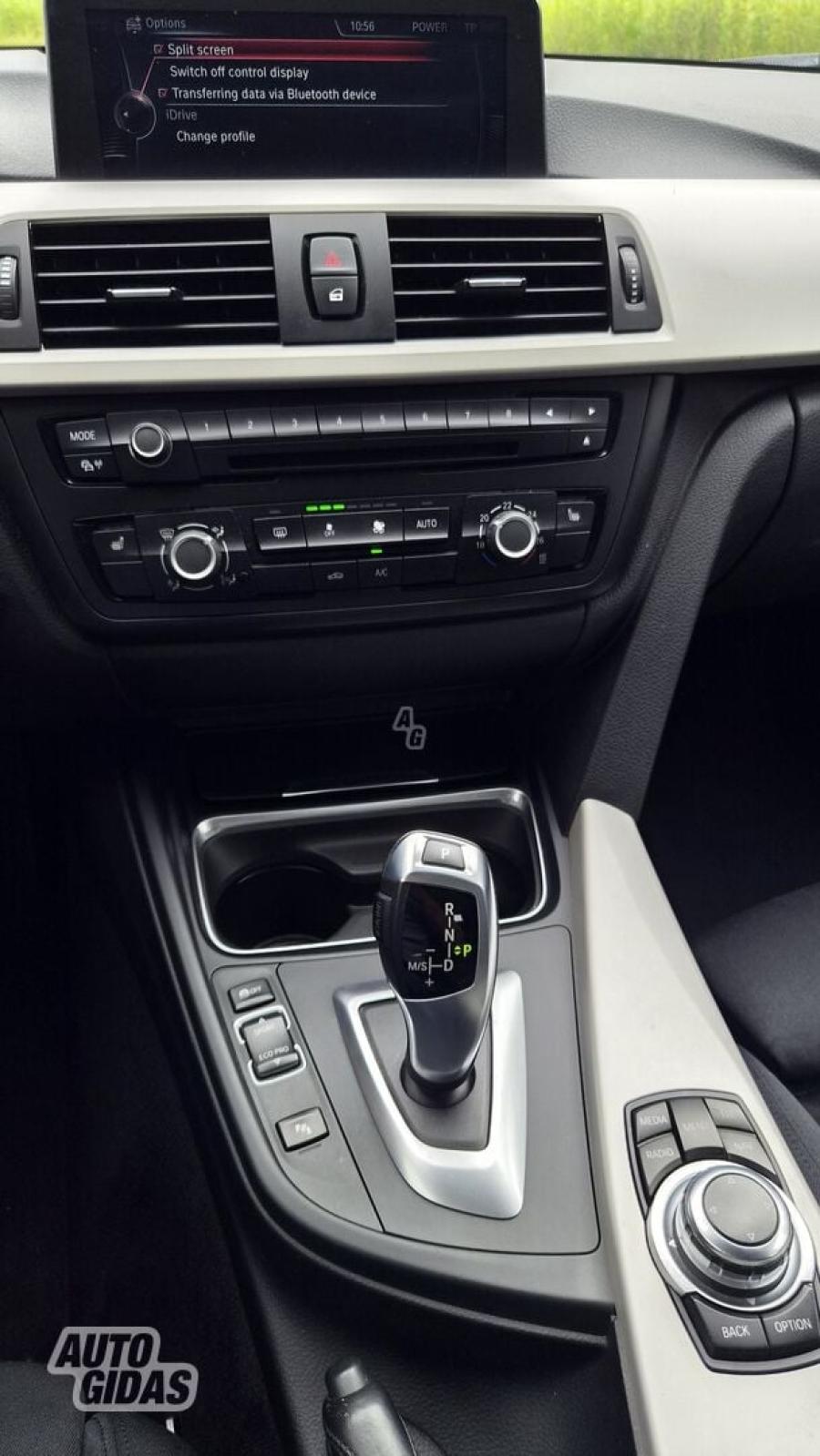 Black BMW 320 2013 in Kaunas, with an engine capacity of 2.00 L and mileage of 340 thousand km for 6650 €, photo 17 on AUTOMOTO.COM.LV