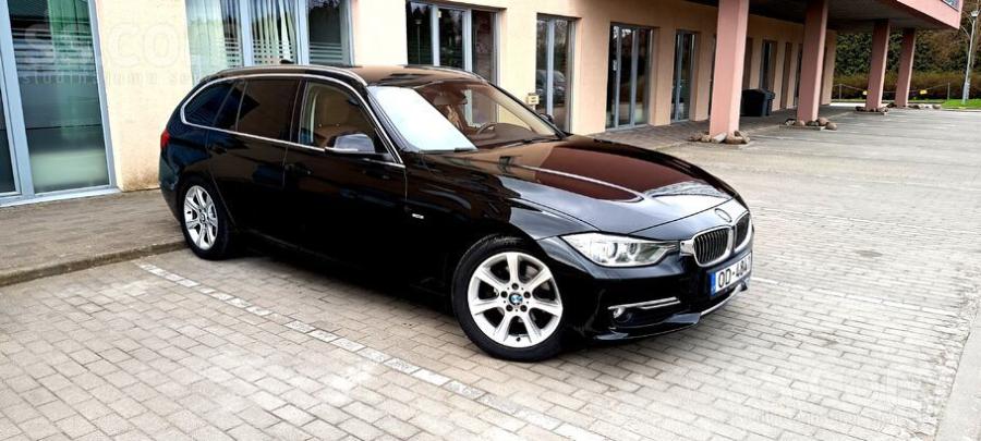 Black BMW 320 2013 in Jelgava, with an engine capacity of 2.00 L and mileage of 278 thousand km for 10800 €, photo 4 on AUTOMOTO.COM.LV