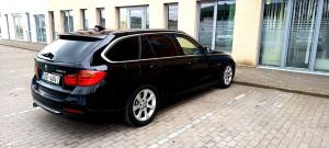 Black BMW 320 2013 in Jelgava, with an engine capacity of 2.00 L and mileage of 278 thousand km for 10800 €, photo 5 on AUTOMOTO.COM.LV
