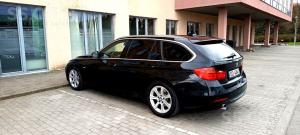 Black BMW 320 2013 in Jelgava, with an engine capacity of 2.00 L and mileage of 278 thousand km for 10800 €, photo 6 on AUTOMOTO.COM.LV