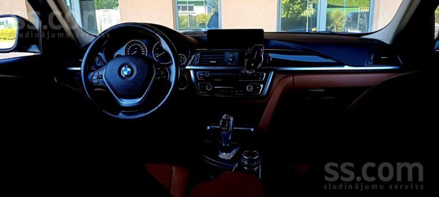 Black BMW 320 2013 in Jelgava, with an engine capacity of 2.00 L and mileage of 278 thousand km for 10800 €, photo 14 on AUTOMOTO.COM.LV
