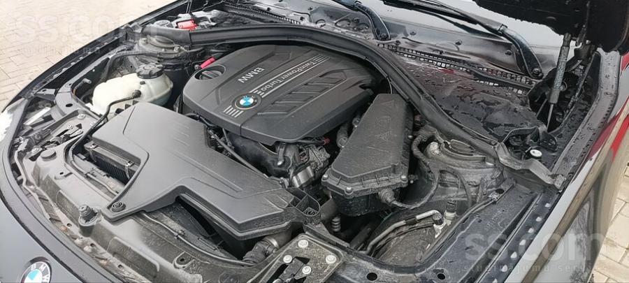 Black BMW 320 2013 in Jelgava, with an engine capacity of 2.00 L and mileage of 278 thousand km for 10800 €, photo 18 on AUTOMOTO.COM.LV