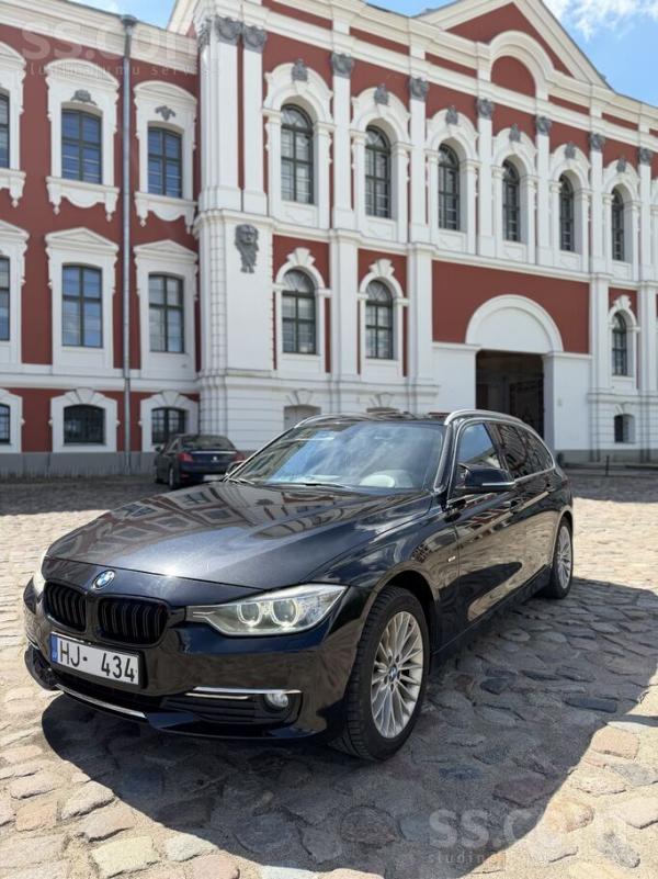 Black BMW 320 2013 in Jelgava, with an engine capacity of 2.00 L and mileage of 269 thousand km for 9200 €, photo 3 on AUTOMOTO.COM.LV