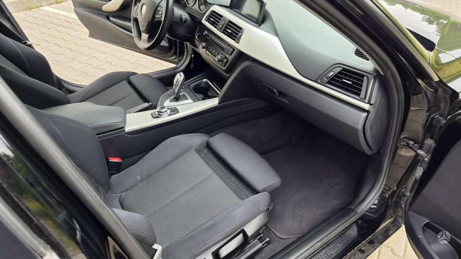 Melns BMW 320 2013 Kauņa, ar dzinēja tilpumu 2.00 L un nobraukumu 340 tūkst. km par 6650 €, foto 15 vietnē AUTOMOTO.COM.LV