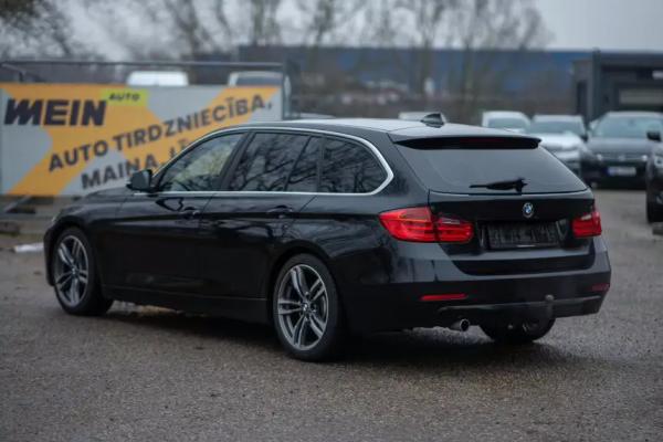 Black BMW 320 2013 in Liepaja, with an engine capacity of 2.00 L and mileage of 330 thousand km for 7850 €, photo 2 on AUTOMOTO.COM.LV