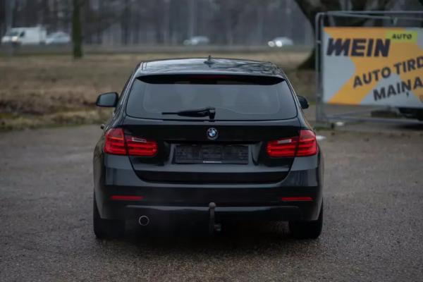Black BMW 320 2013 in Liepaja, with an engine capacity of 2.00 L and mileage of 330 thousand km for 7850 €, photo 3 on AUTOMOTO.COM.LV