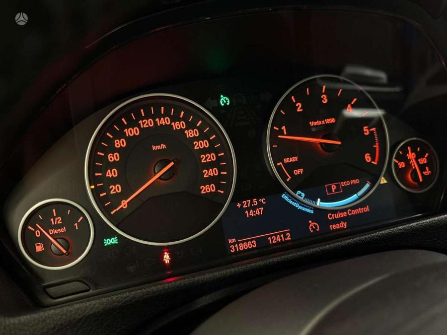 Melns BMW 320 2013 Marijampole, ar dzinēja tilpumu 2.00 L un nobraukumu 319 tūkst. km par 8750 €, foto 12 vietnē AUTOMOTO.COM.LV